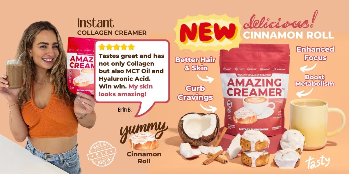 Cinnamon Roll Creamer – Superfoods Company