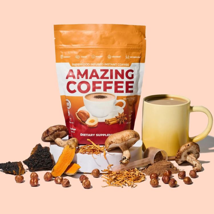 Amazing Coffee Single-Serve Pods - Coffee With Mushrooms & Superfoods ...