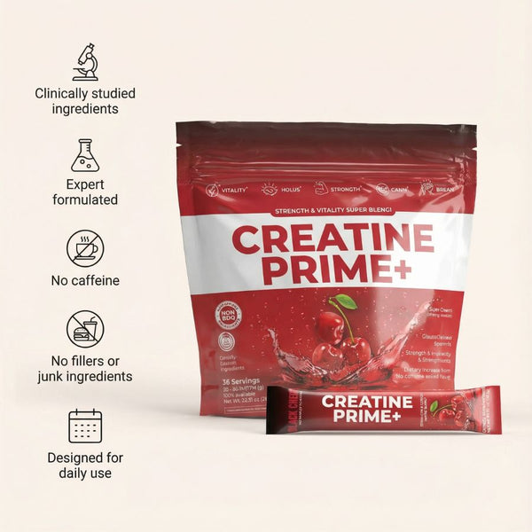 Creatine for Women | Strength, Focus & Healthy Aging | Creatine Prime+ ...