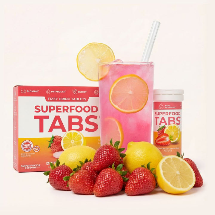 Superfood Tabs - Shrink Bloat. Drop Pounds. Feel Amazing. – Superfoods ...