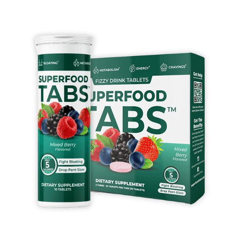 Tasty Superfood Tabs: Fight Bloating, Curb Cravings with 15 Superfoods ...