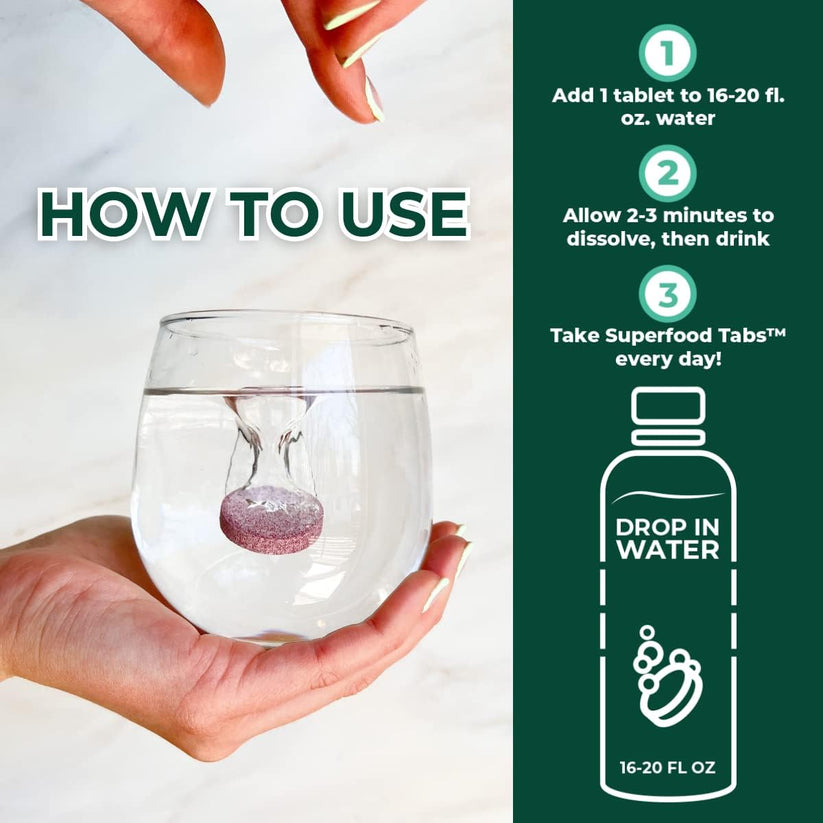 Superfood Tabs - Shrink Bloat. Drop Pounds. Feel Amazing. – Superfoods ...