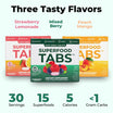 Tasty Fizzy Superfood Tabs - Detox Cleanse With 15 Powerful Superfoods ...