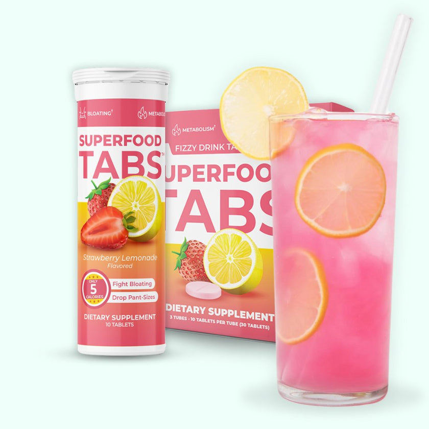 Tasty Fizzy Superfood Tabs - Detox Cleanse With 15 Powerful Superfoods ...